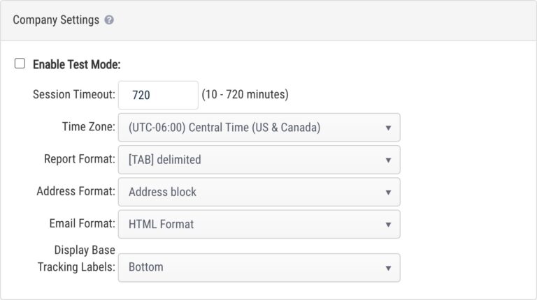 Company - ConnectSuite e-Certify
