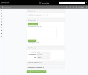Getting Started - ConnectSuite e-Certify