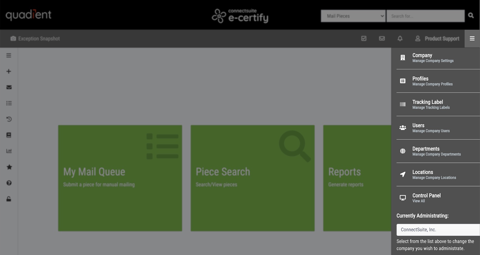 Homepage - ConnectSuite e-Certify