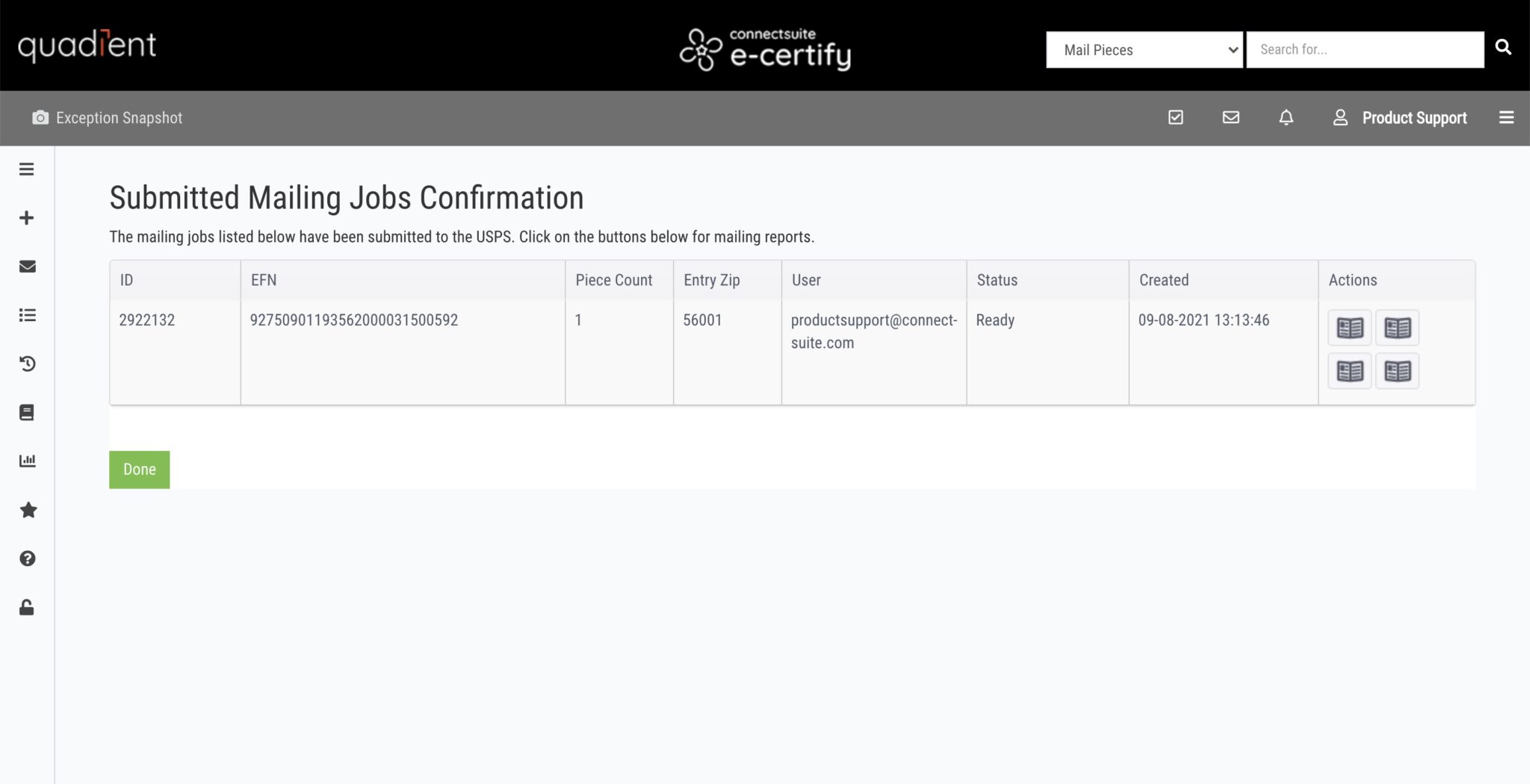 Getting Started - ConnectSuite e-Certify
